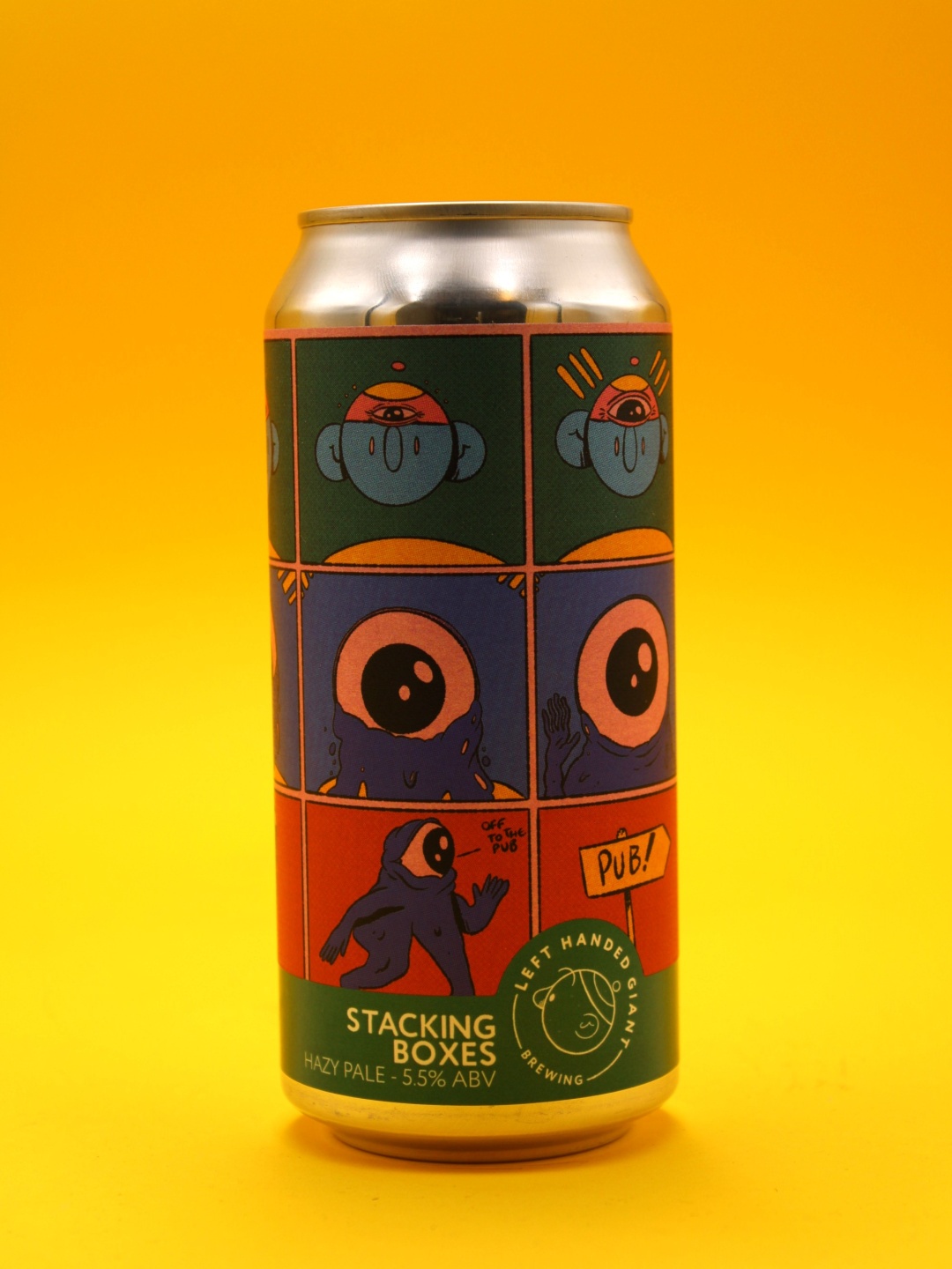 Stacking Boxes New England Pale Ale 5.5% Left Handed Giant – ICderLaden.ch